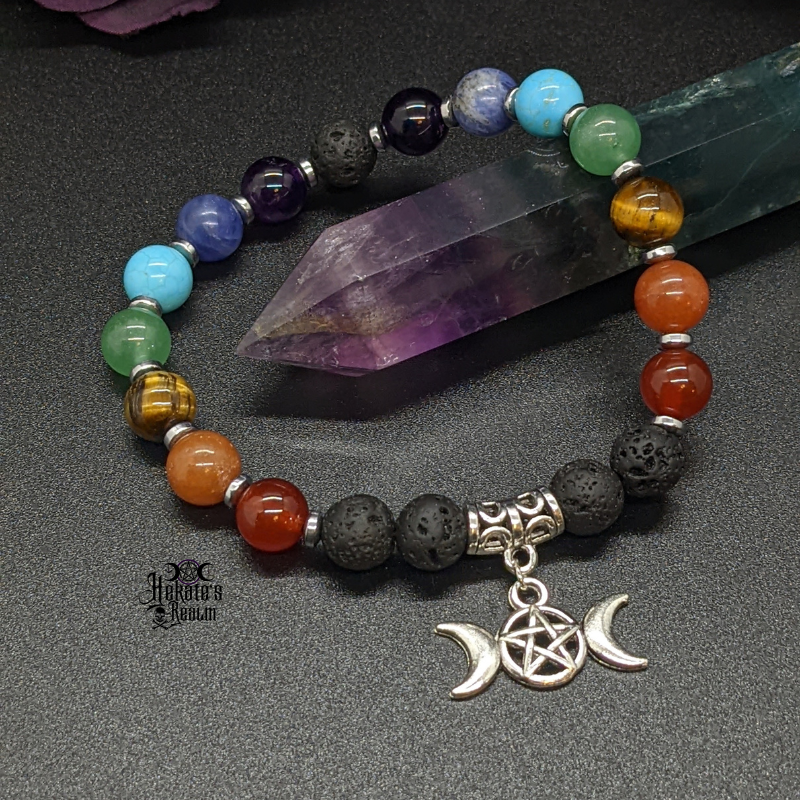 7 Chakra Charm Bracelet – HEKATE'S REALM