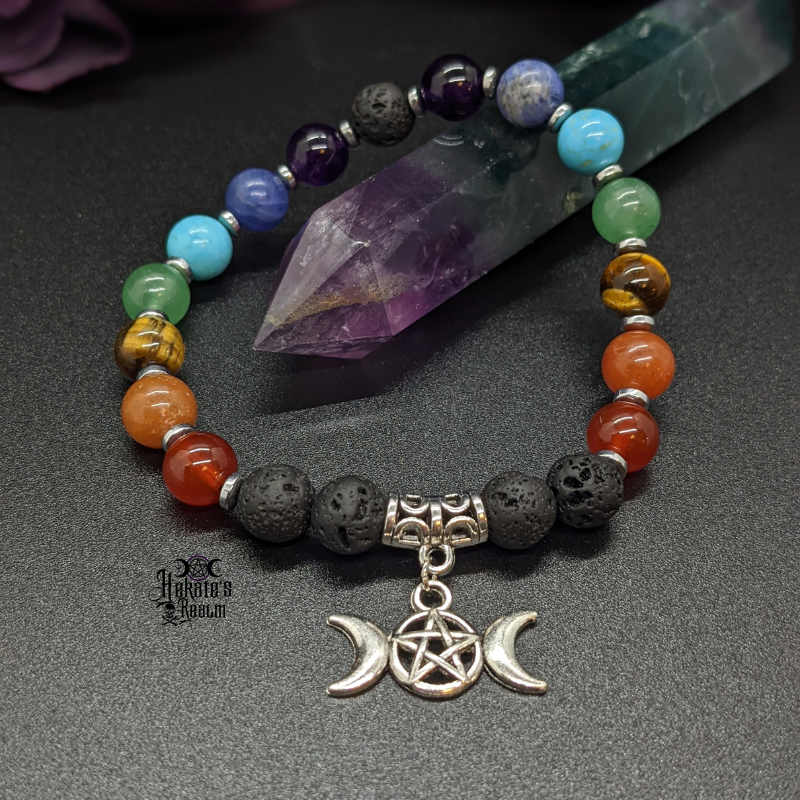7 Chakra Charm Bracelet – HEKATE'S REALM