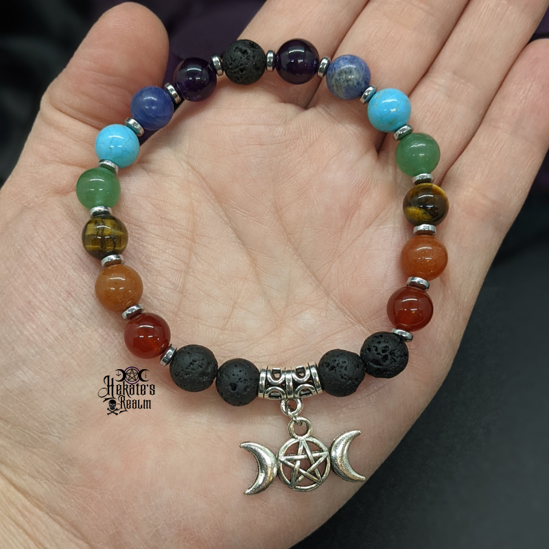 7 Chakra Charm Bracelet – HEKATE'S REALM