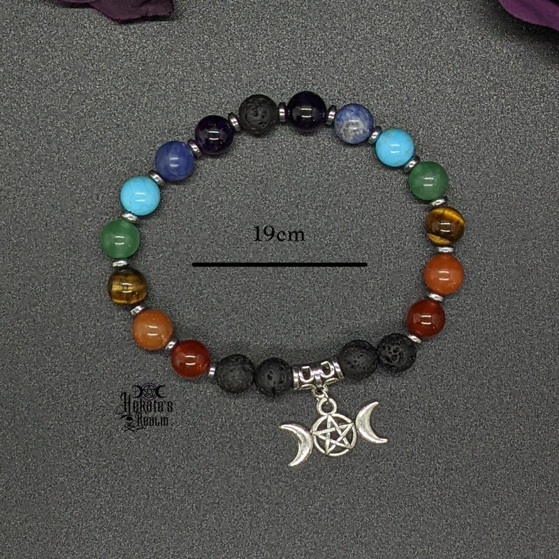 7 Chakra Charm Bracelet – HEKATE'S REALM